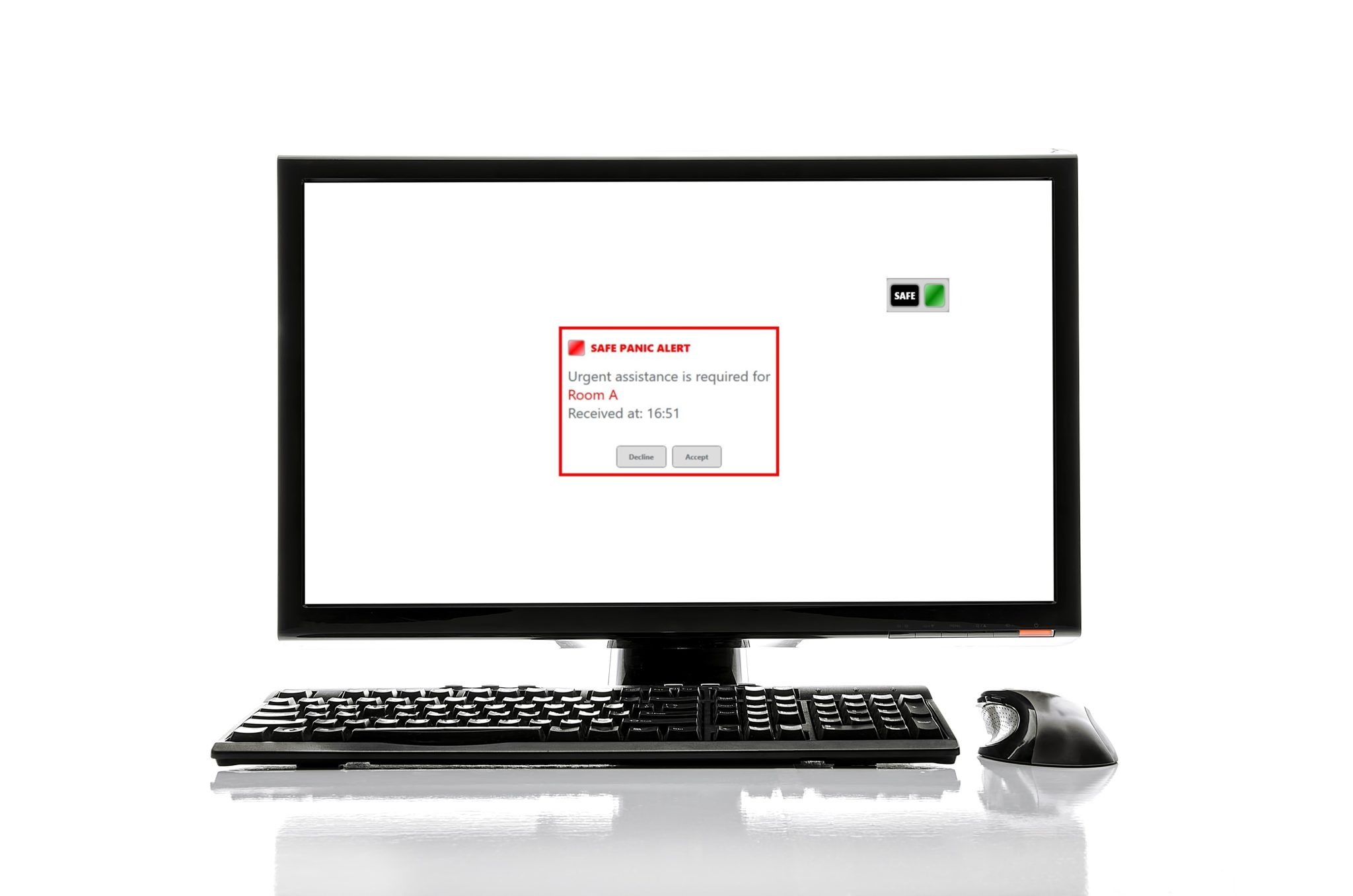SAFE ( Send Alert for Emergency ) is a low cost, simple to use, easy to ...